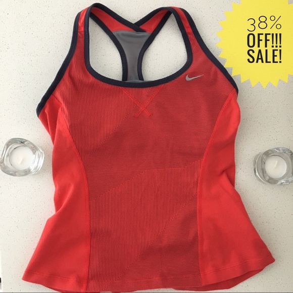 Nike | Tops | Nike Red Drifit Tank Top | Poshmark